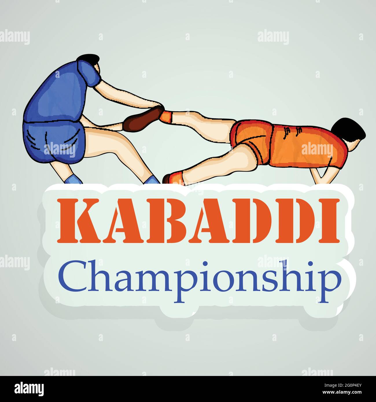 Kabaddi Stock Vector Images - Alamy
