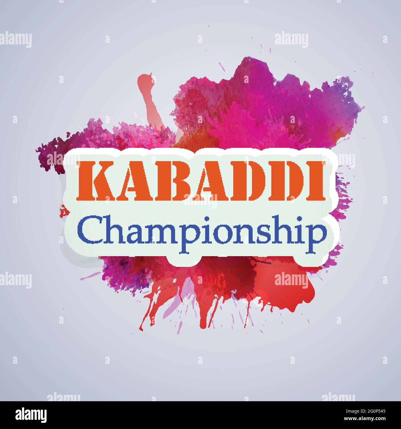 Kabaddi Stock Vector Images - Alamy
