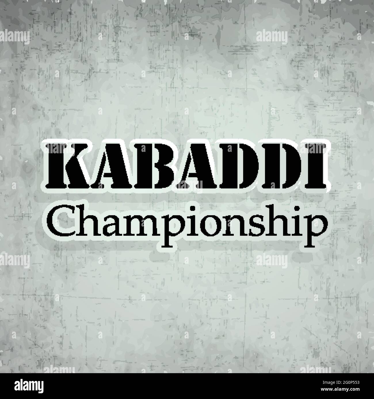 Kabaddi Stock Vector Images - Alamy