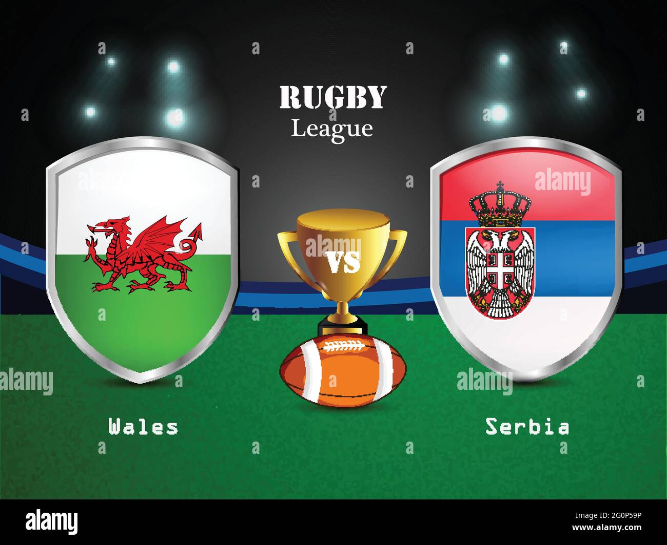 Rugby stadium ireland Stock Vector Images - Alamy