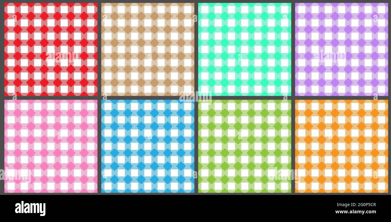 A set of seamless multi-colored backgrounds for posters, banners ...