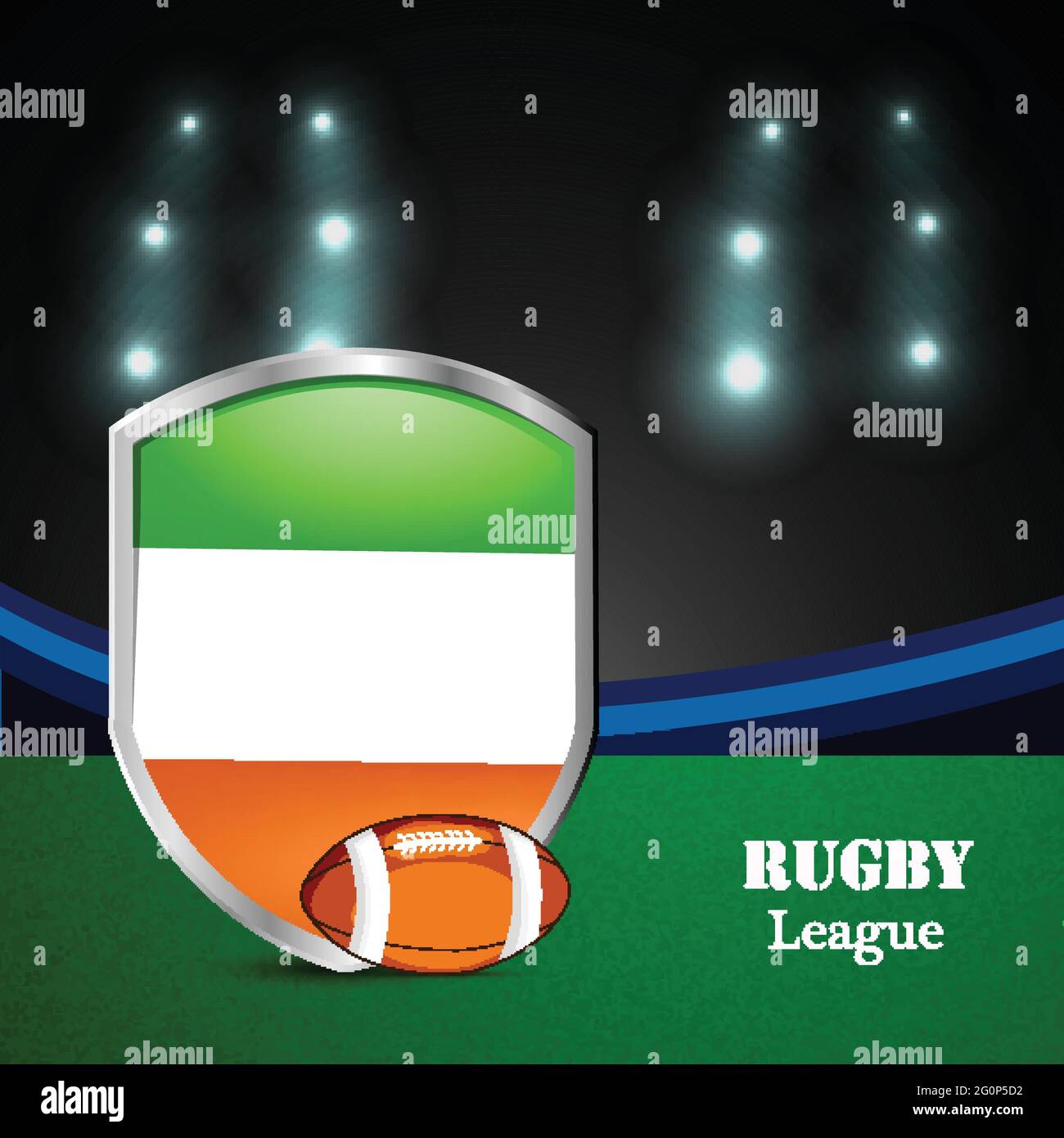 Rugby pitch graphic hi-res stock photography and images - Alamy