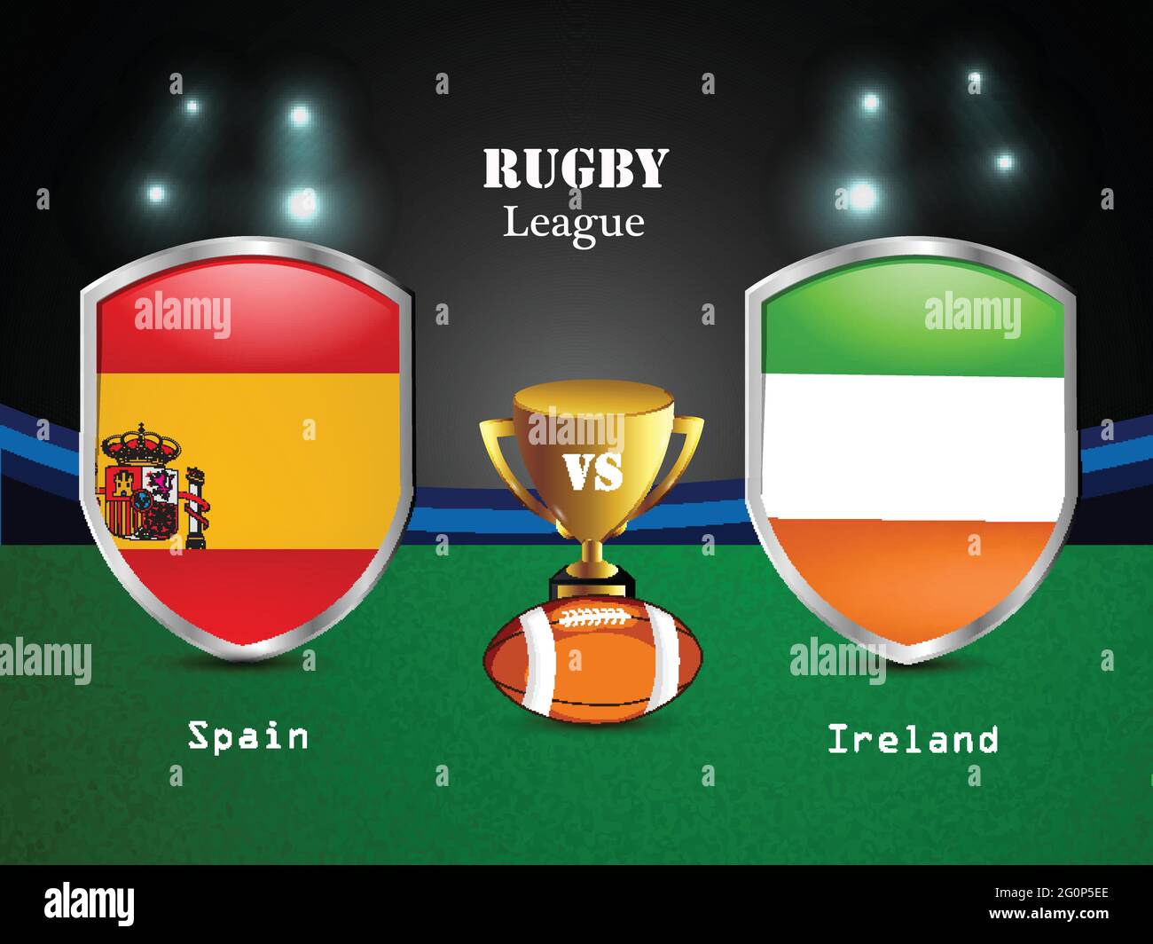 Rugby Stock Vector Images - Alamy