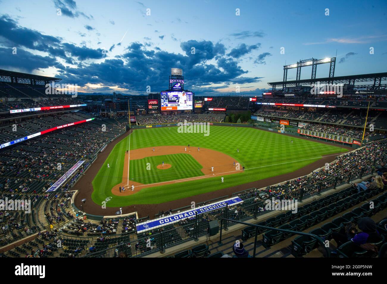Coors field 2021 hi-res stock photography and images - Alamy
