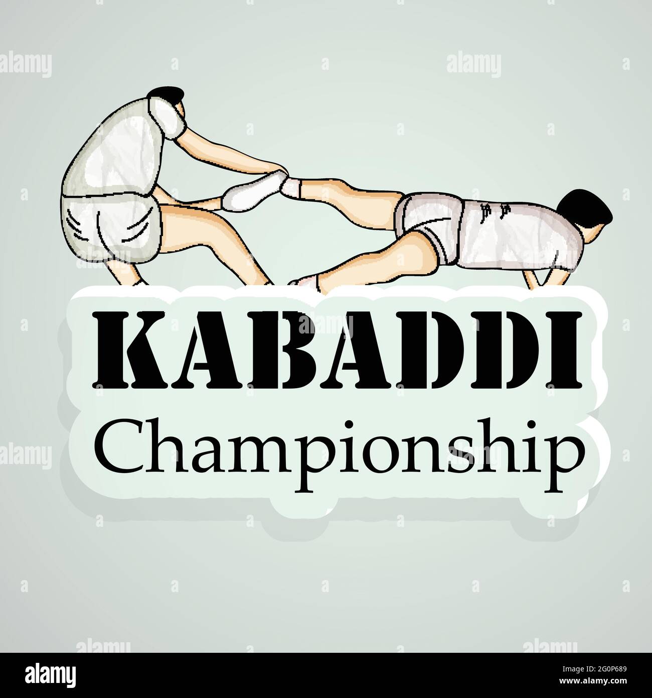 Kabaddi Stock Vector Images - Alamy