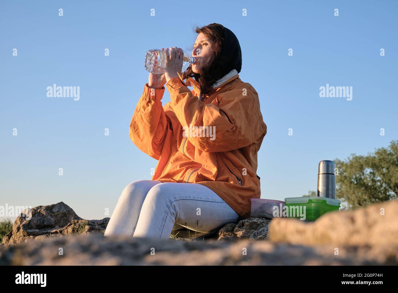 Lunch break walk hi-res stock photography and images - Alamy