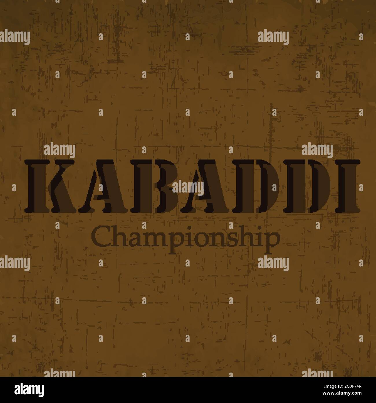 Kabaddi Stock Vector Images - Alamy