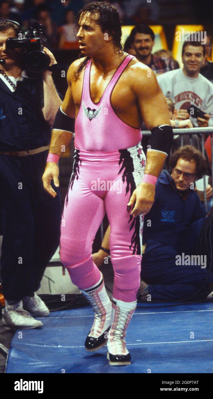 Bret Hart 1994 Photo By John Barrett/PHOTOlink Stock Photo - Alamy