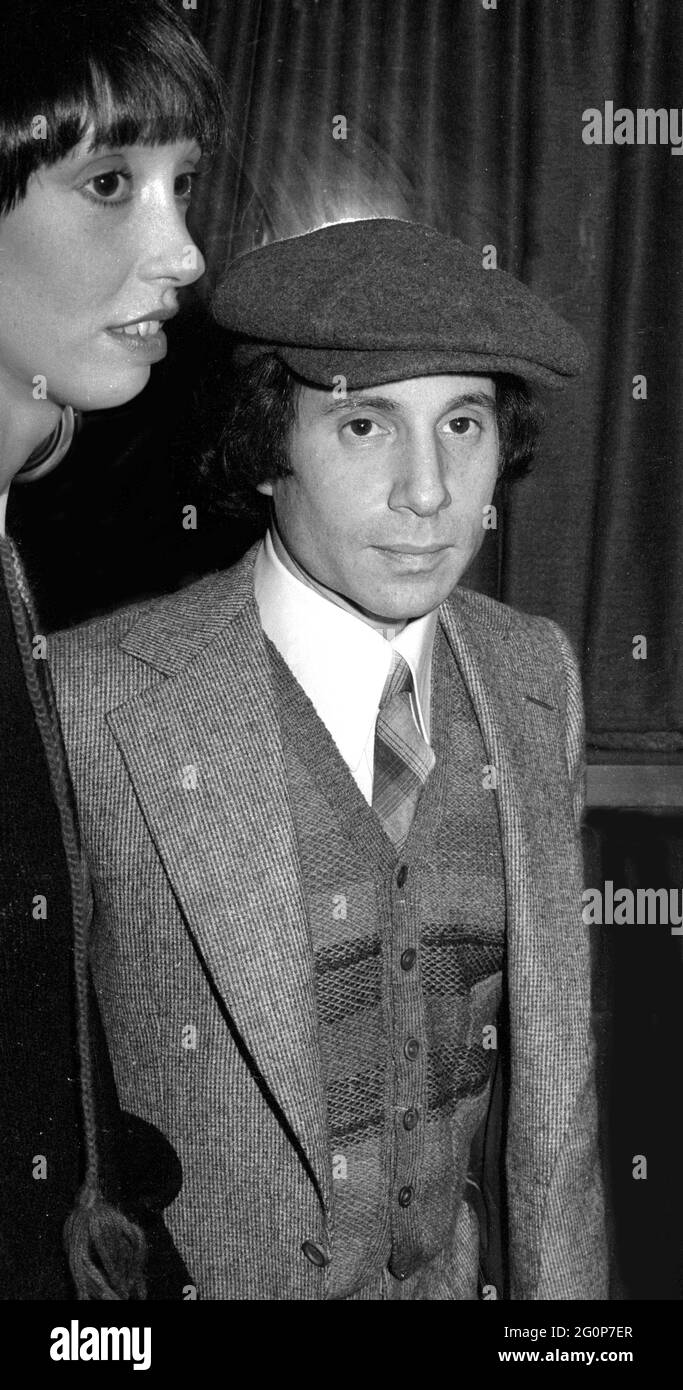Shelley Duvall Paul Simon 1976 Photo By John Barrett/PHOTOlink Stock ...