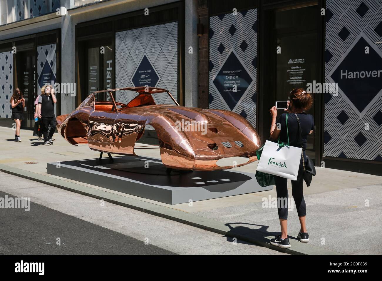 London, UK. 01 Jun 2021. Mayfair Sculpture Trail 2021. Sculpture ...