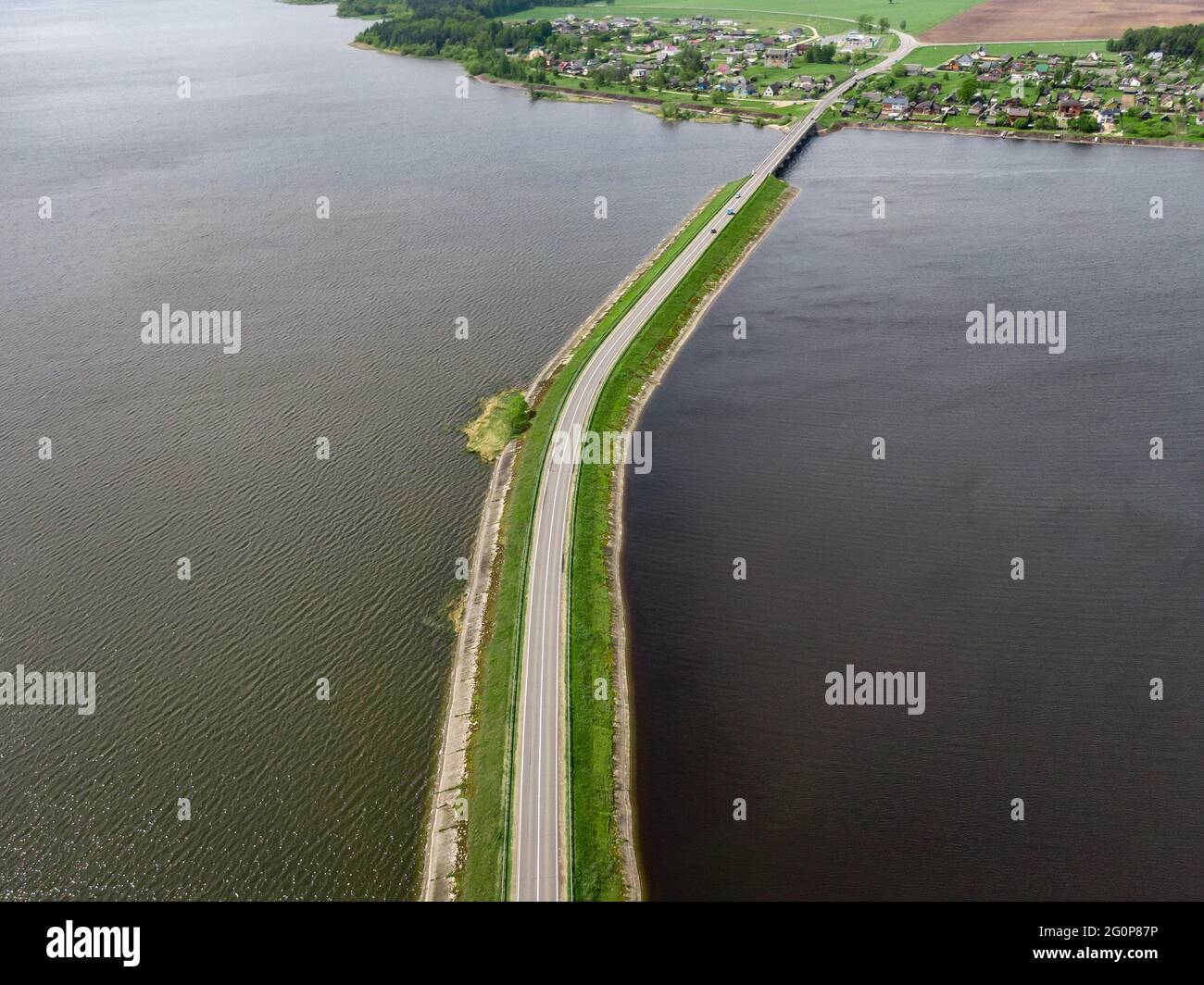 Aerial overhead truck bridge hi-res stock photography and images - Alamy