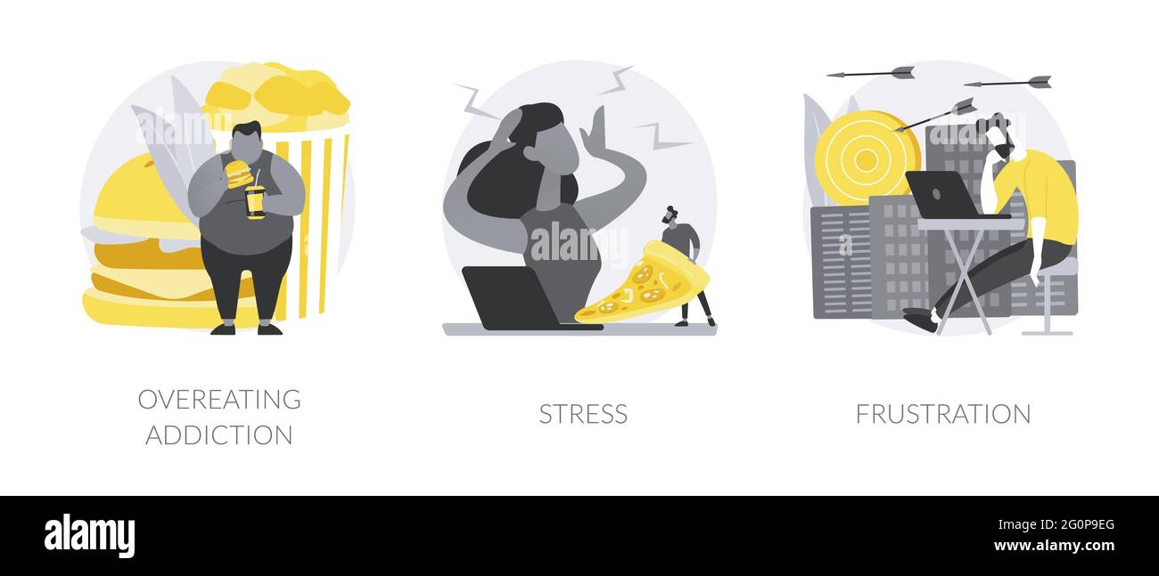 Mental problem abstract concept vector illustrations Stock Vector Image ...