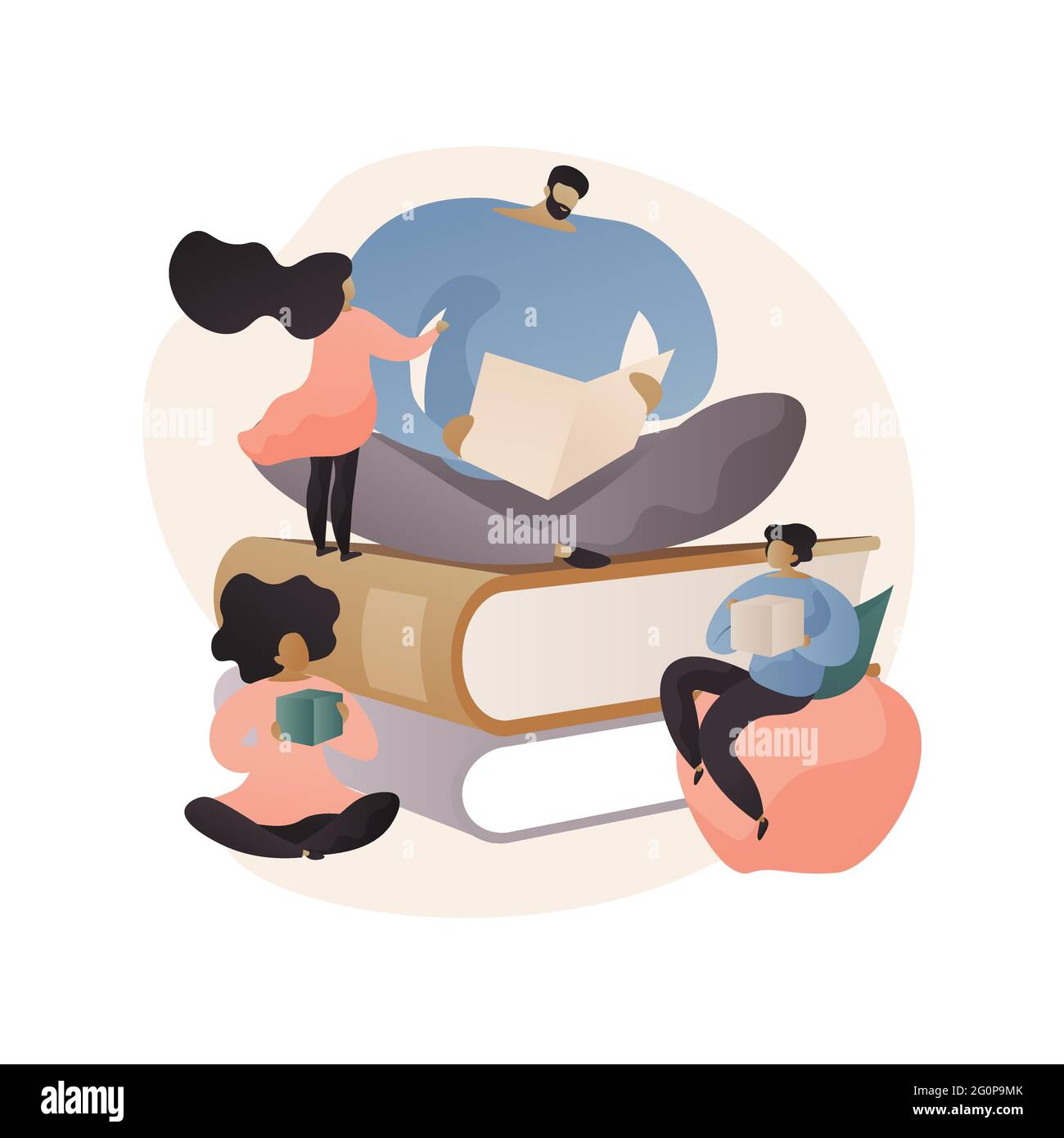 Nursery school abstract concept vector illustration Stock Vector Image ...