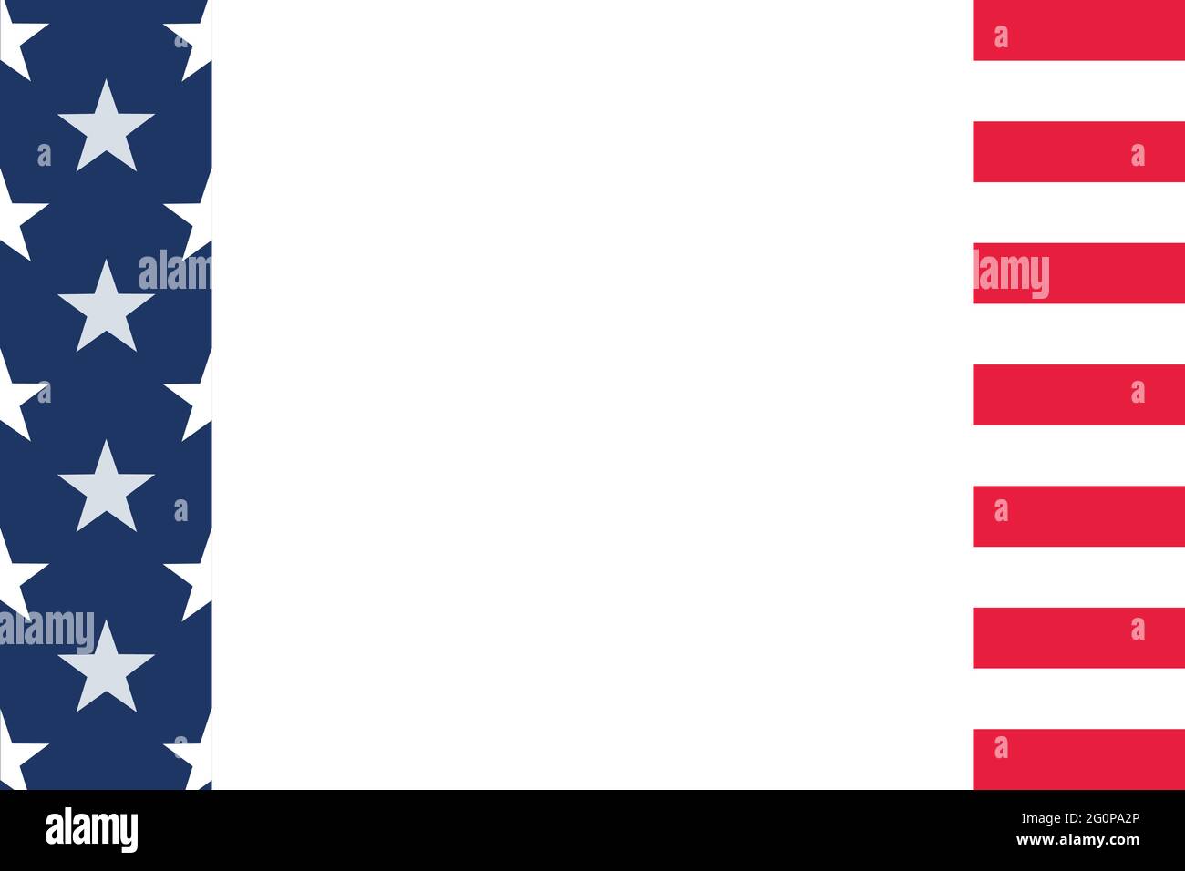 Vector of USA banner background with elements of the American Flag ...