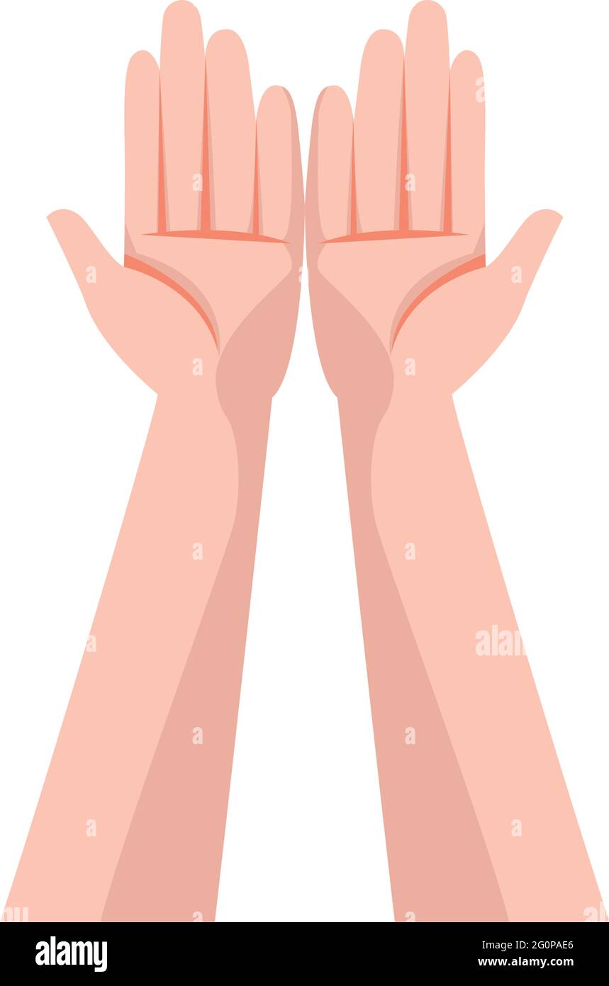Hands receiving Stock Vector Images - Alamy