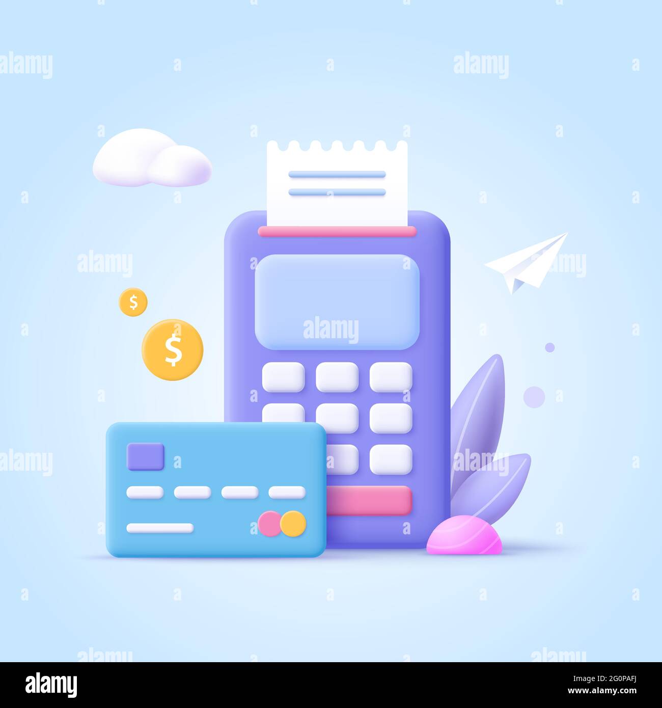 Bank transactions button icon concept Stock Vector Images - Alamy