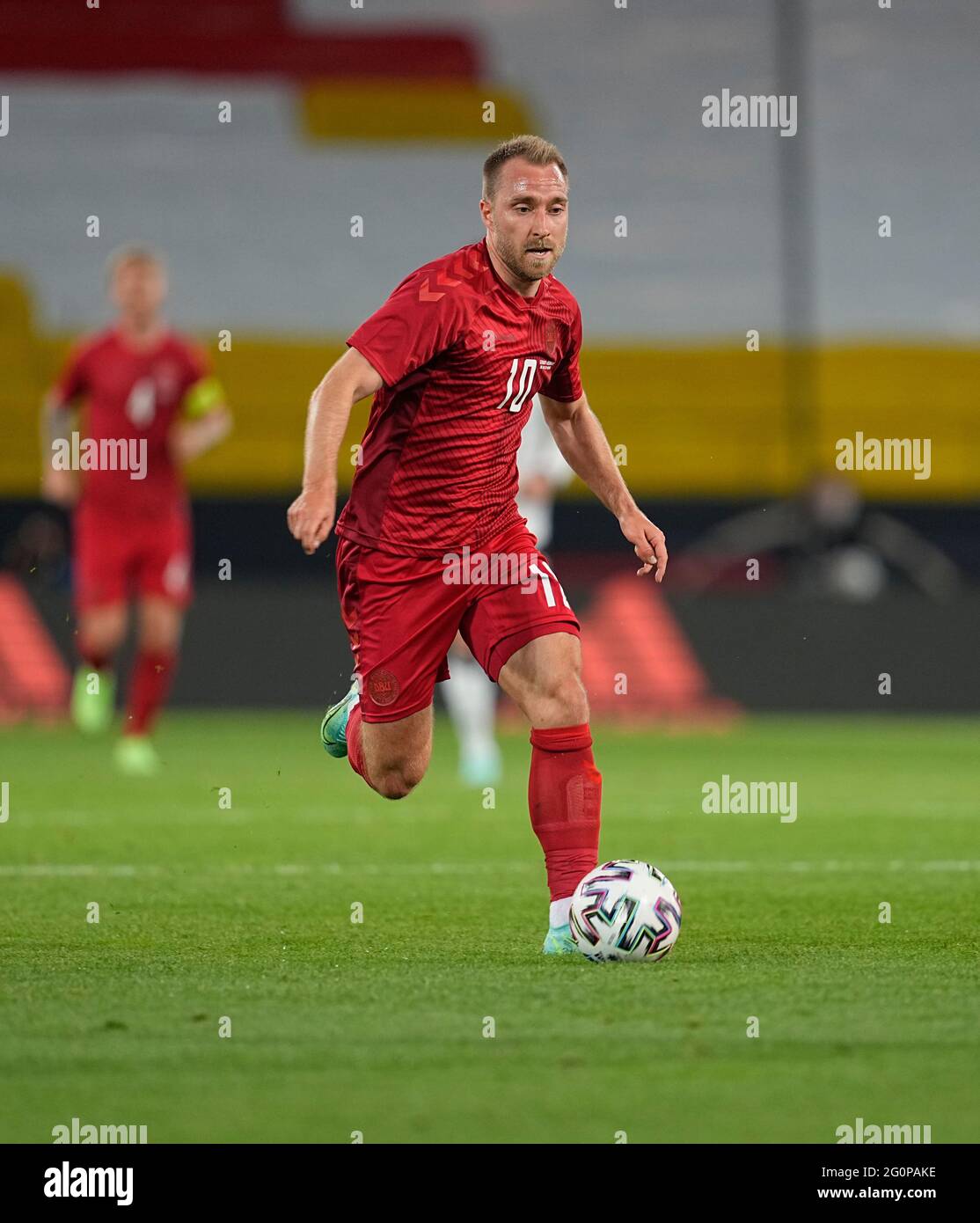Tivoli Stadium, Innsbruck, Austria. 2nd June, 2021. Denmark's Christian ...