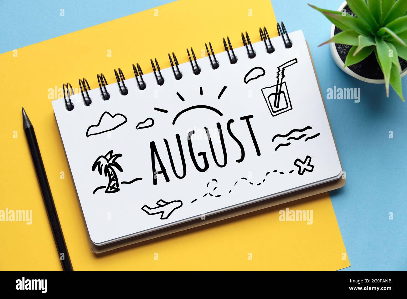 Month august hi-res stock photography and images - Alamy