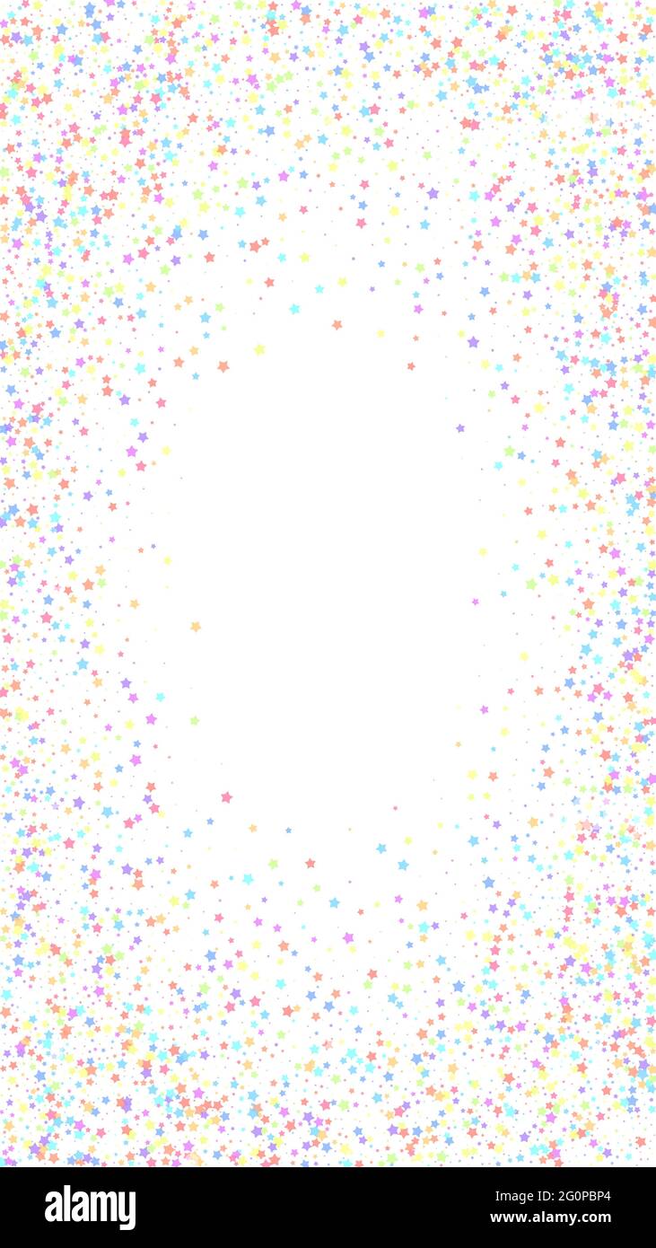 Festive magnificent confetti. Celebration stars. Colorful stars small ...