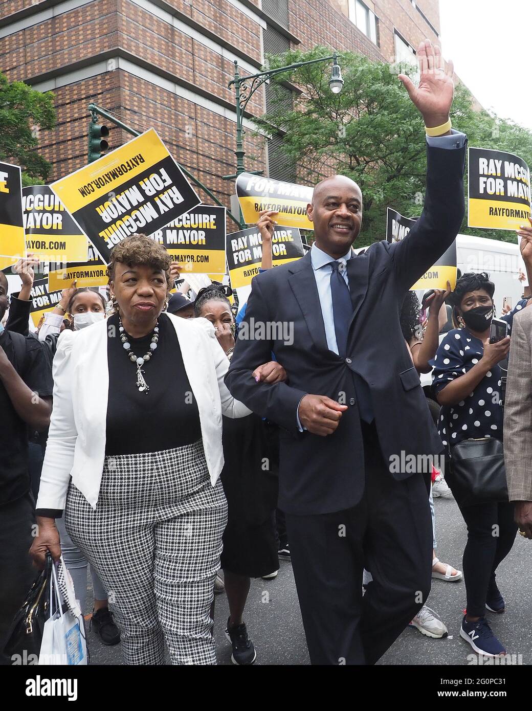 New York, New York, USA. 2nd June, 2021. Gwen Carr (Eric Garner's ...