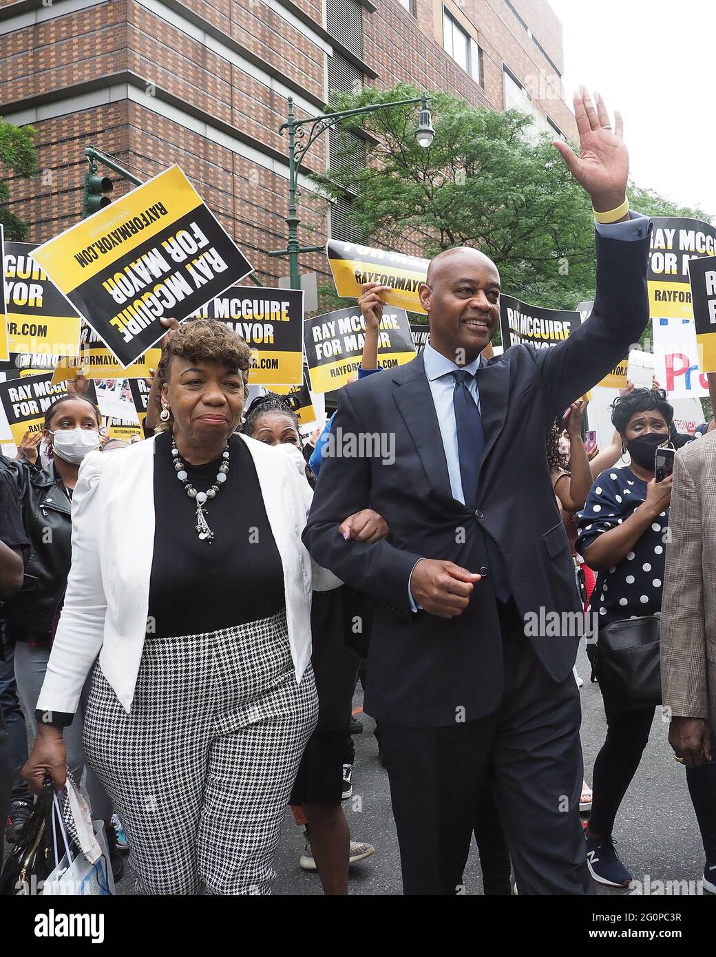 New York, New York, USA. 2nd June, 2021. Gwen Carr (Eric Garner's ...