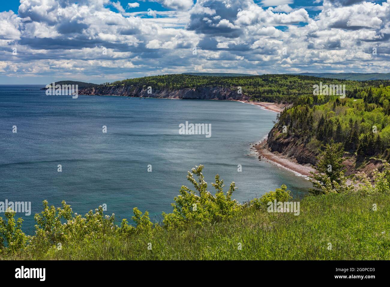 The Cabot Trail, in the Canadian Maritime province of Nova Scotia, is ...