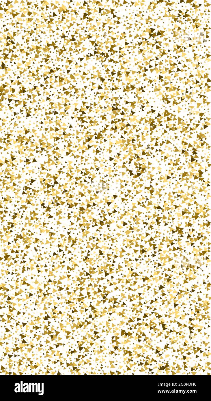 Golden triangles on white Stock Vector Images - Alamy