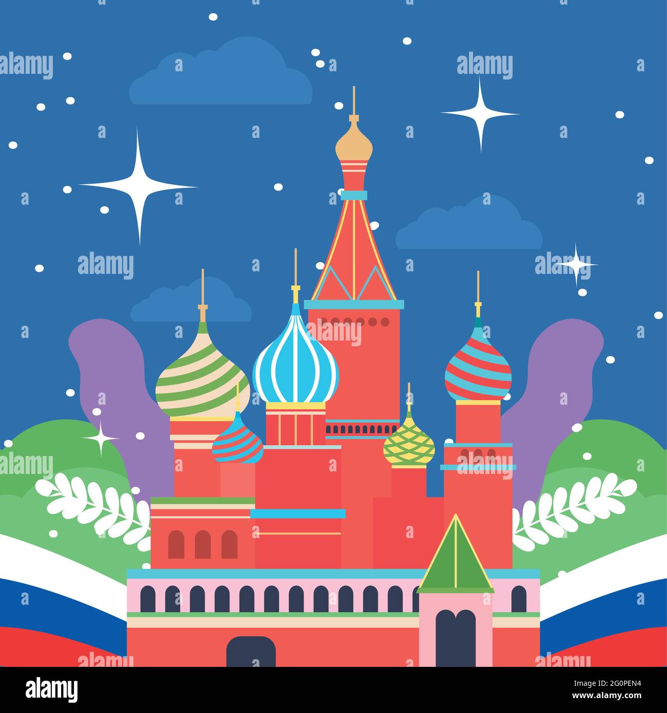 Cathedral flags Stock Vector Images - Alamy