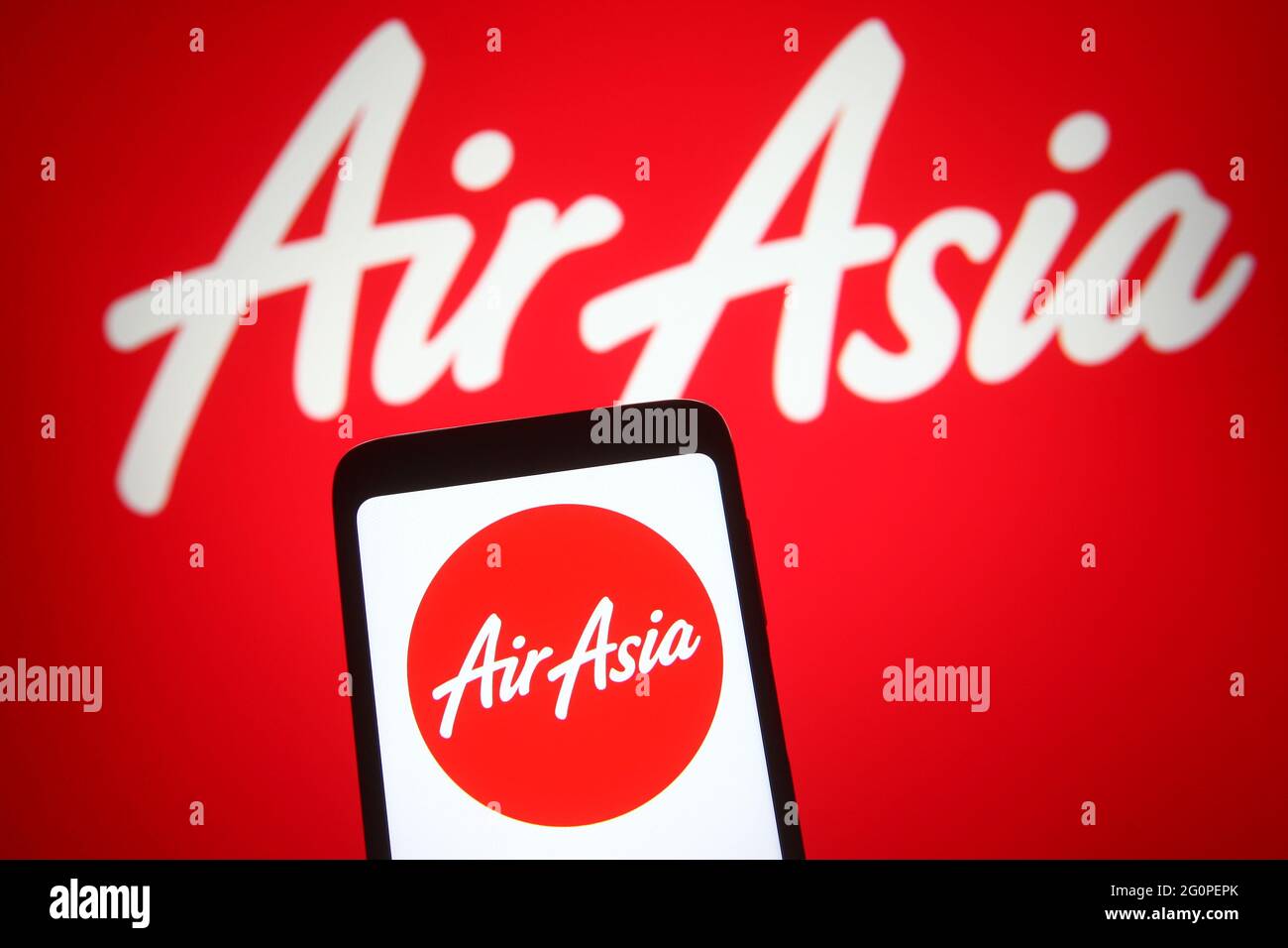 Logo of airasia hi-res stock photography and images - Alamy