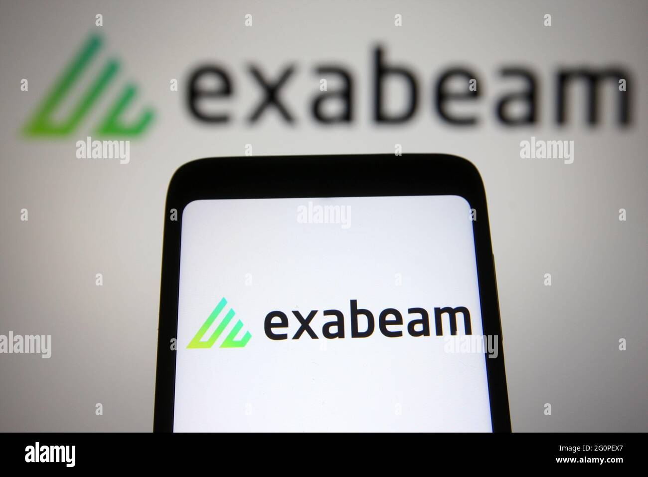 Exabeam logo hi-res stock photography and images - Alamy