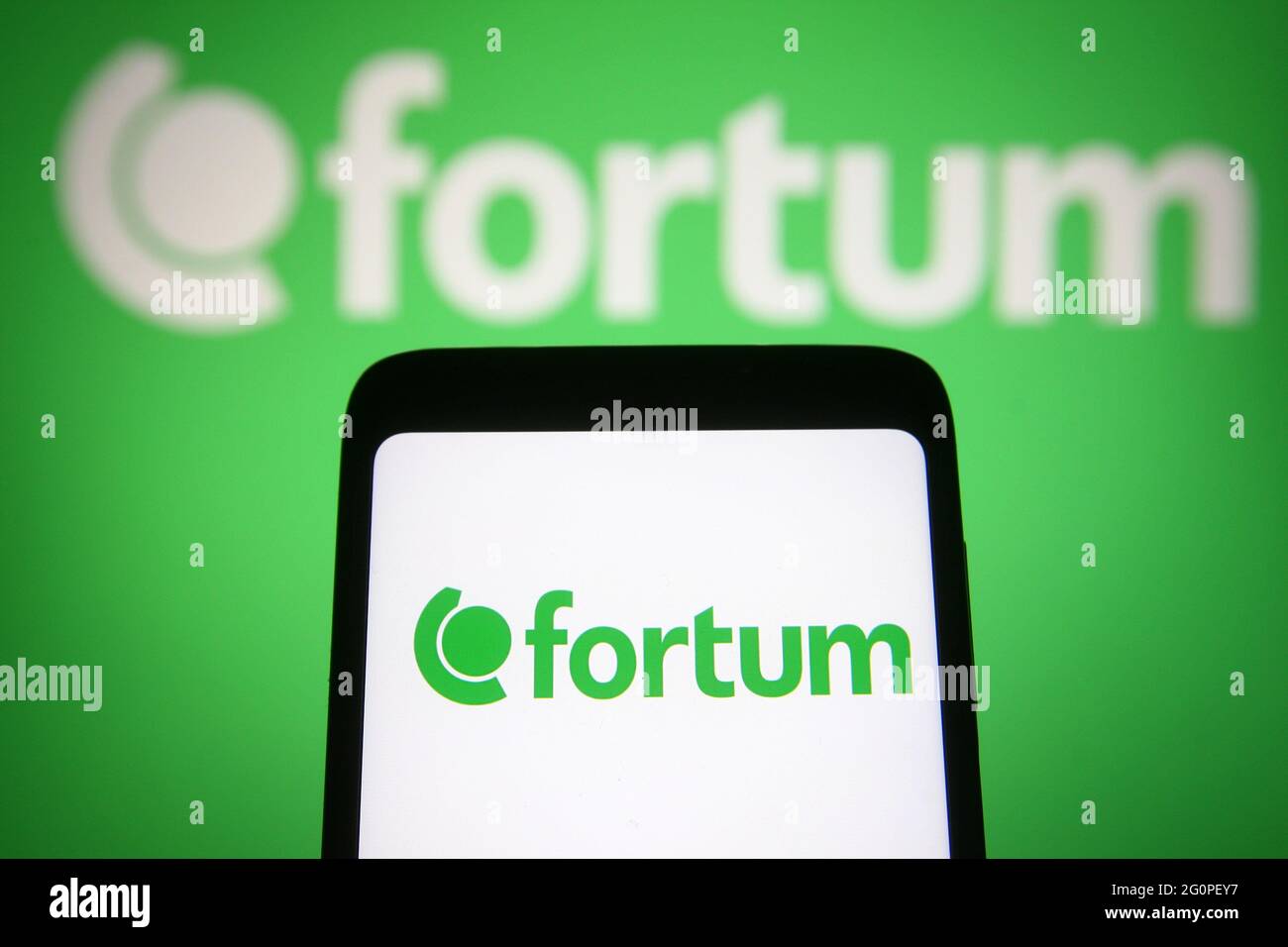 Fortum logo hi-res stock photography and images - Alamy