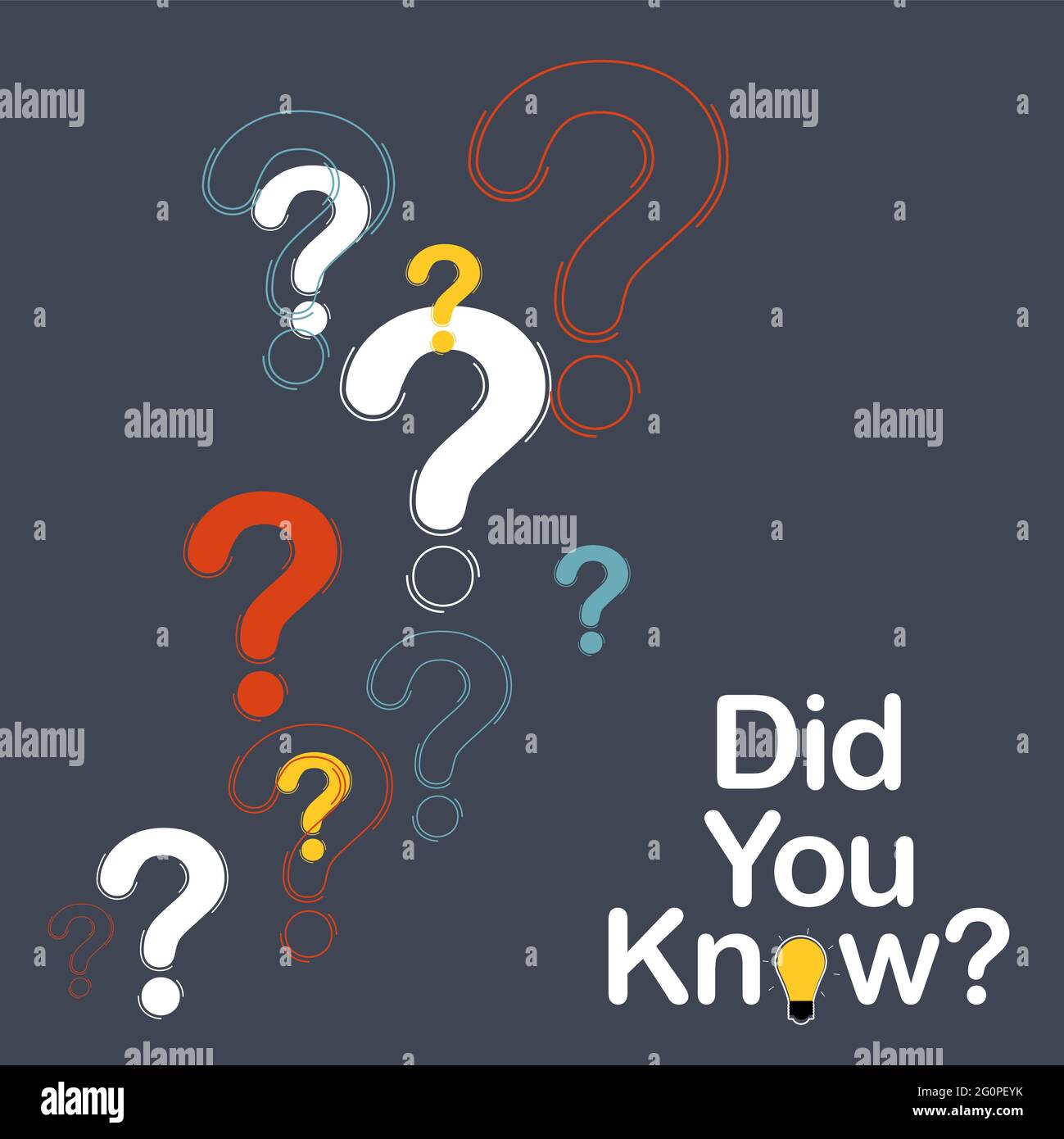 Did you know interesting fact background. Vector Illustration Stock ... Did you know interesting fact background. Vector Illustration Stock ...
