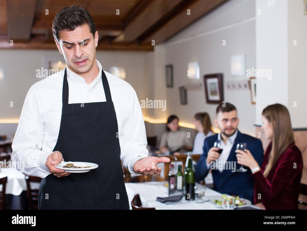Angry waiter order hi-res stock photography and images - Alamy