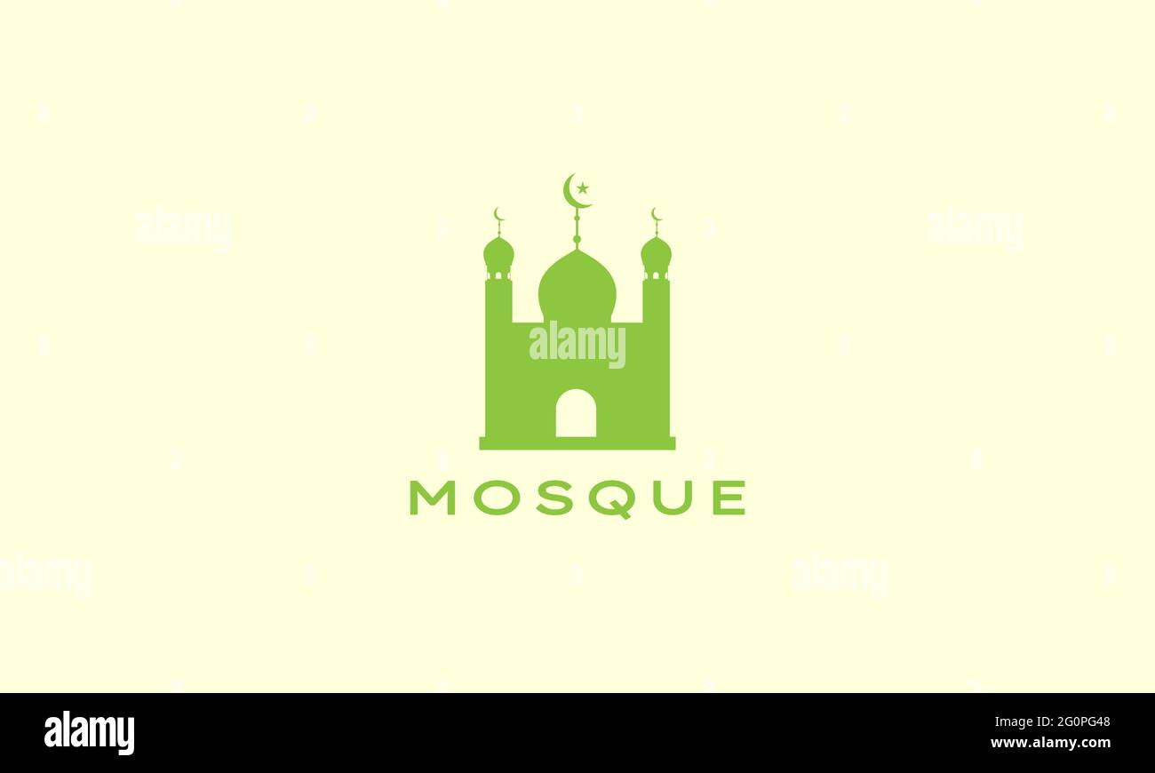 The green mosque Stock Vector Images - Alamy