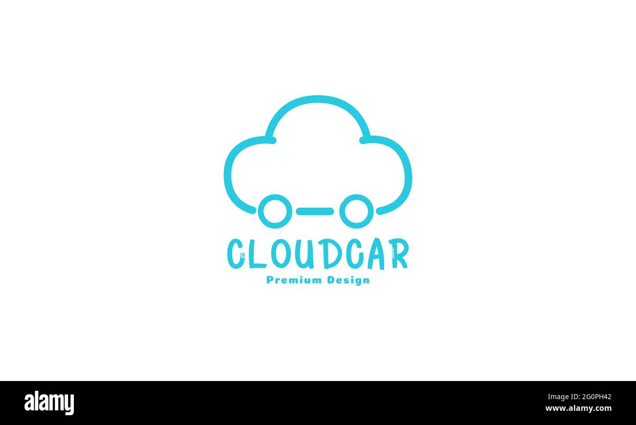 Cloud car Stock Vector Images - Alamy