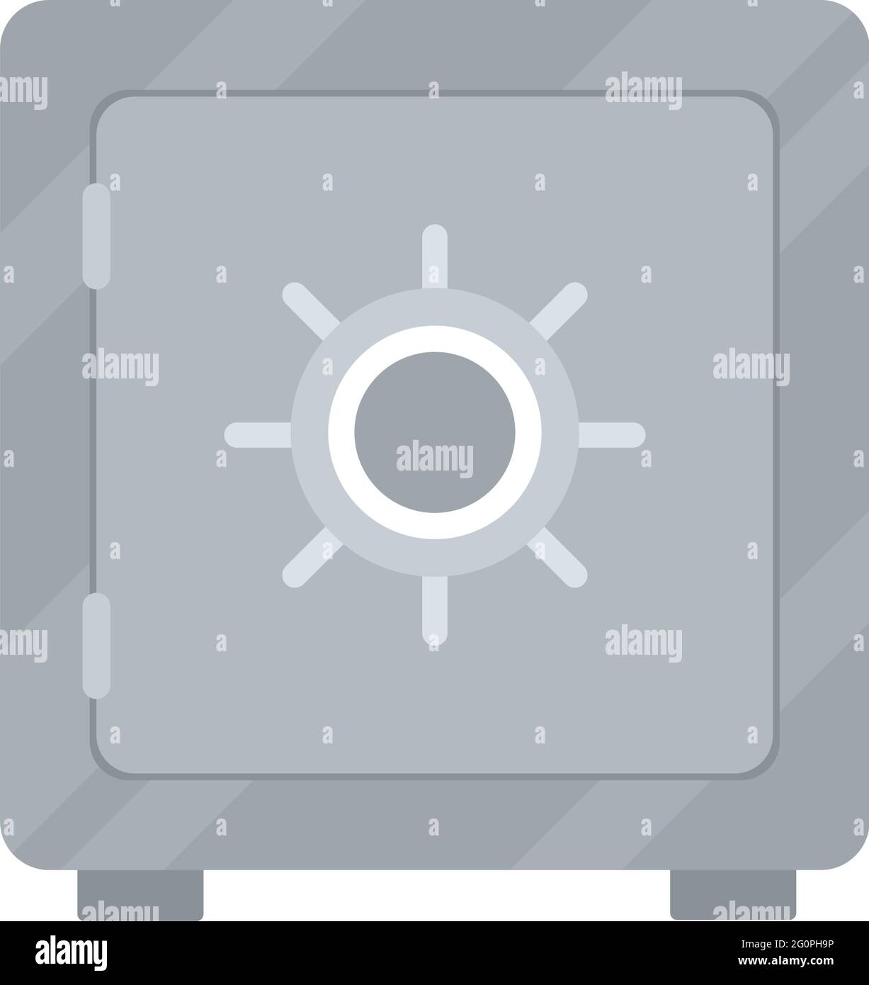 strongbox icon on white background Stock Vector Image & Art - Alamy