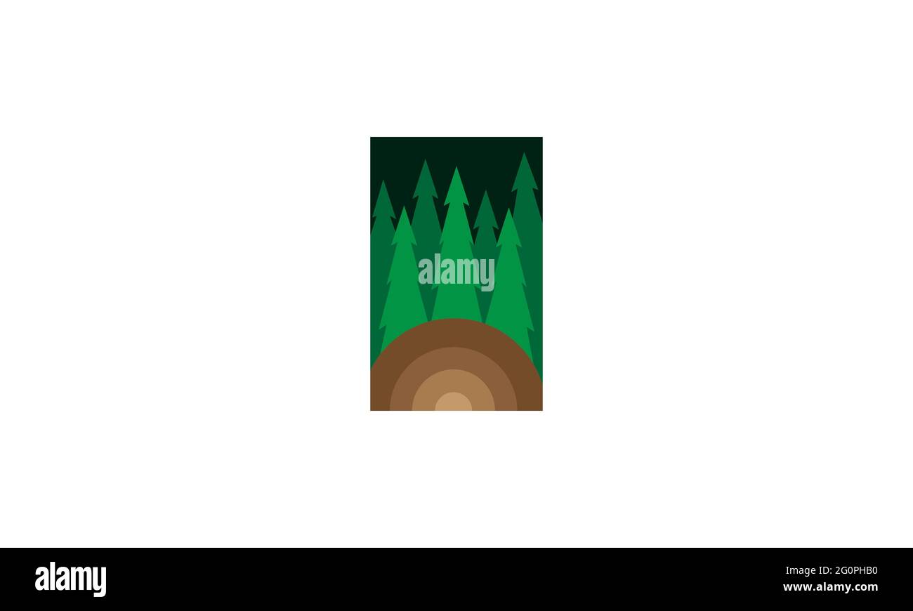 Pines logo hi-res stock photography and images - Alamy