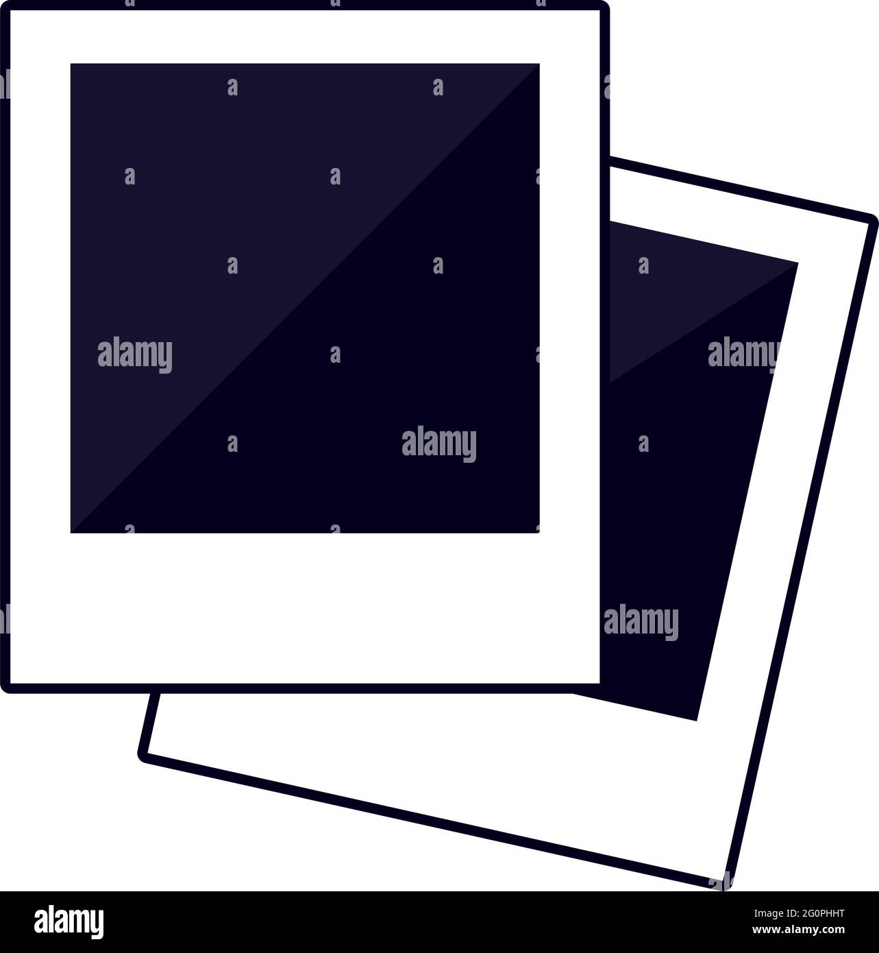 instant pictures icon on background Stock Vector Image & Art - Alamy