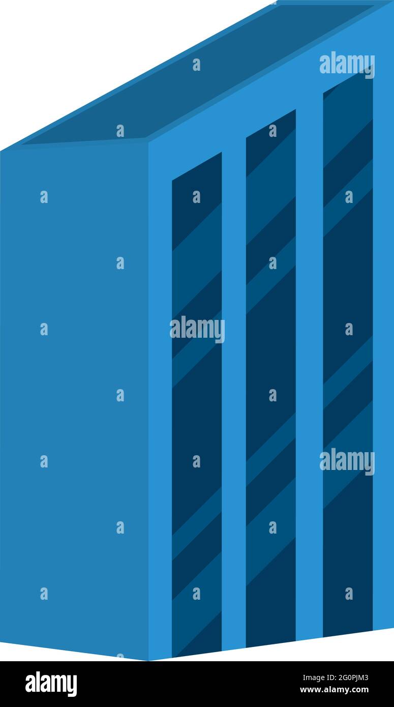 modern building on white background Stock Vector Image & Art - Alamy