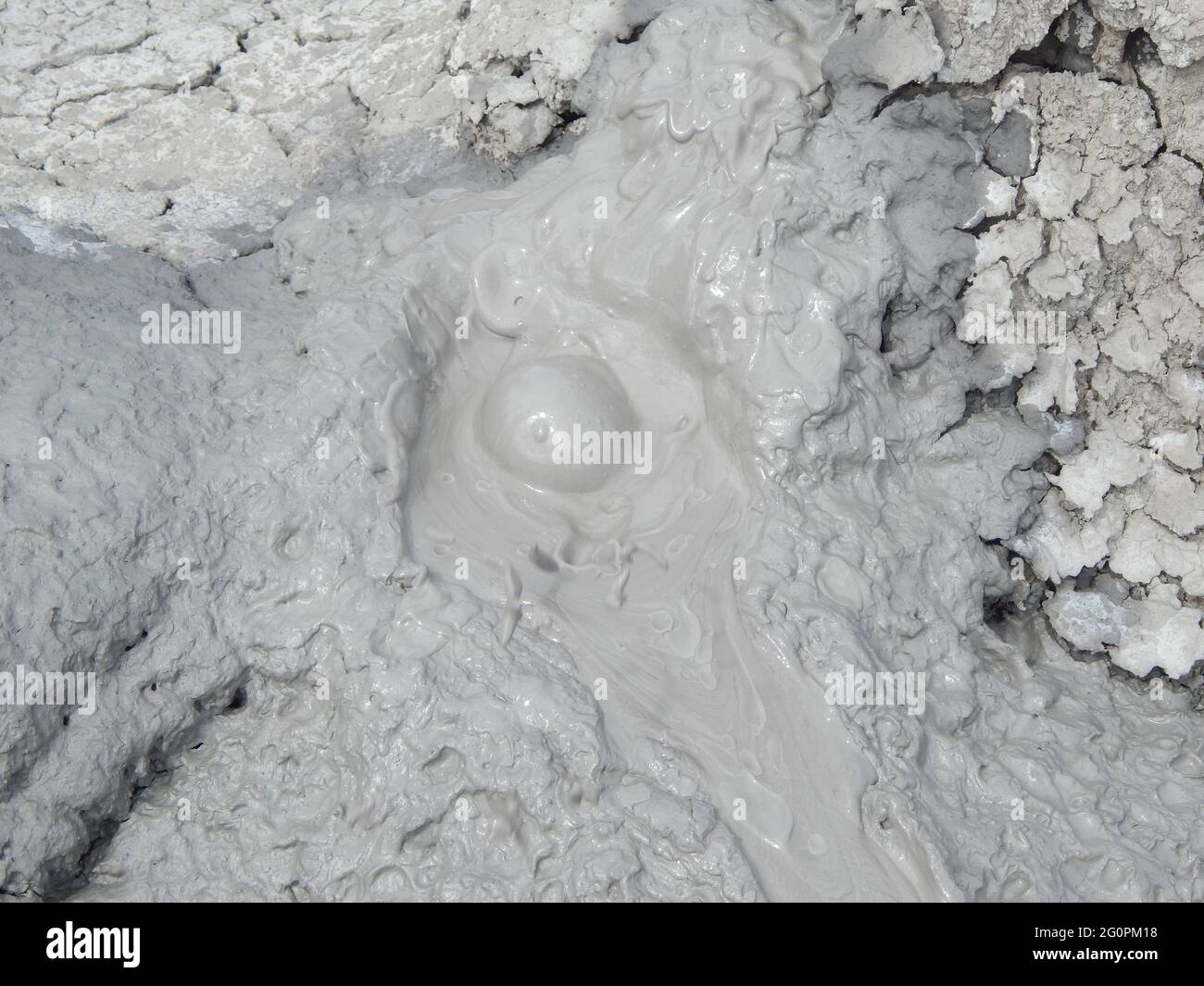 Mud volcano mud volcano hi-res stock photography and images - Alamy
