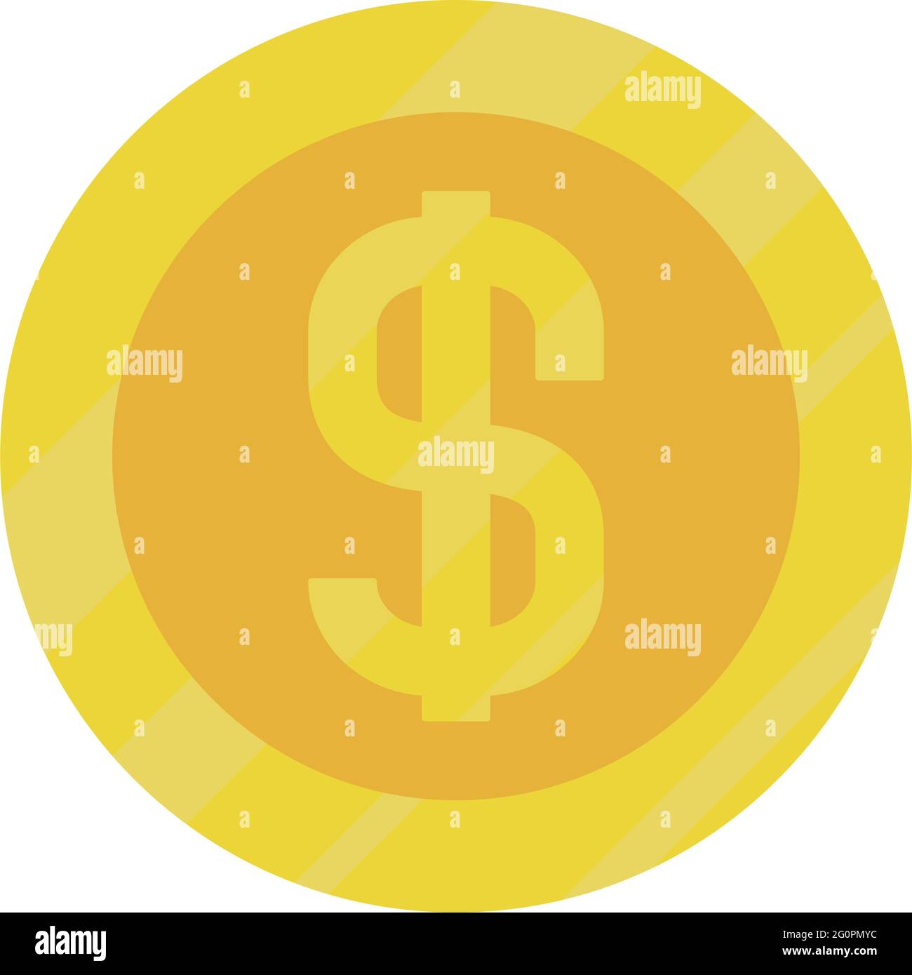 money coin icon on background Stock Vector Image & Art - Alamy