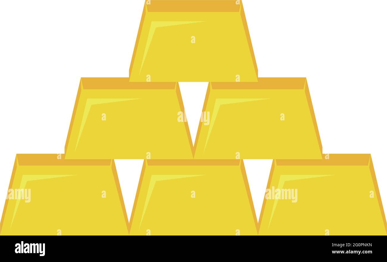 Gold bars vault Stock Vector Images - Alamy