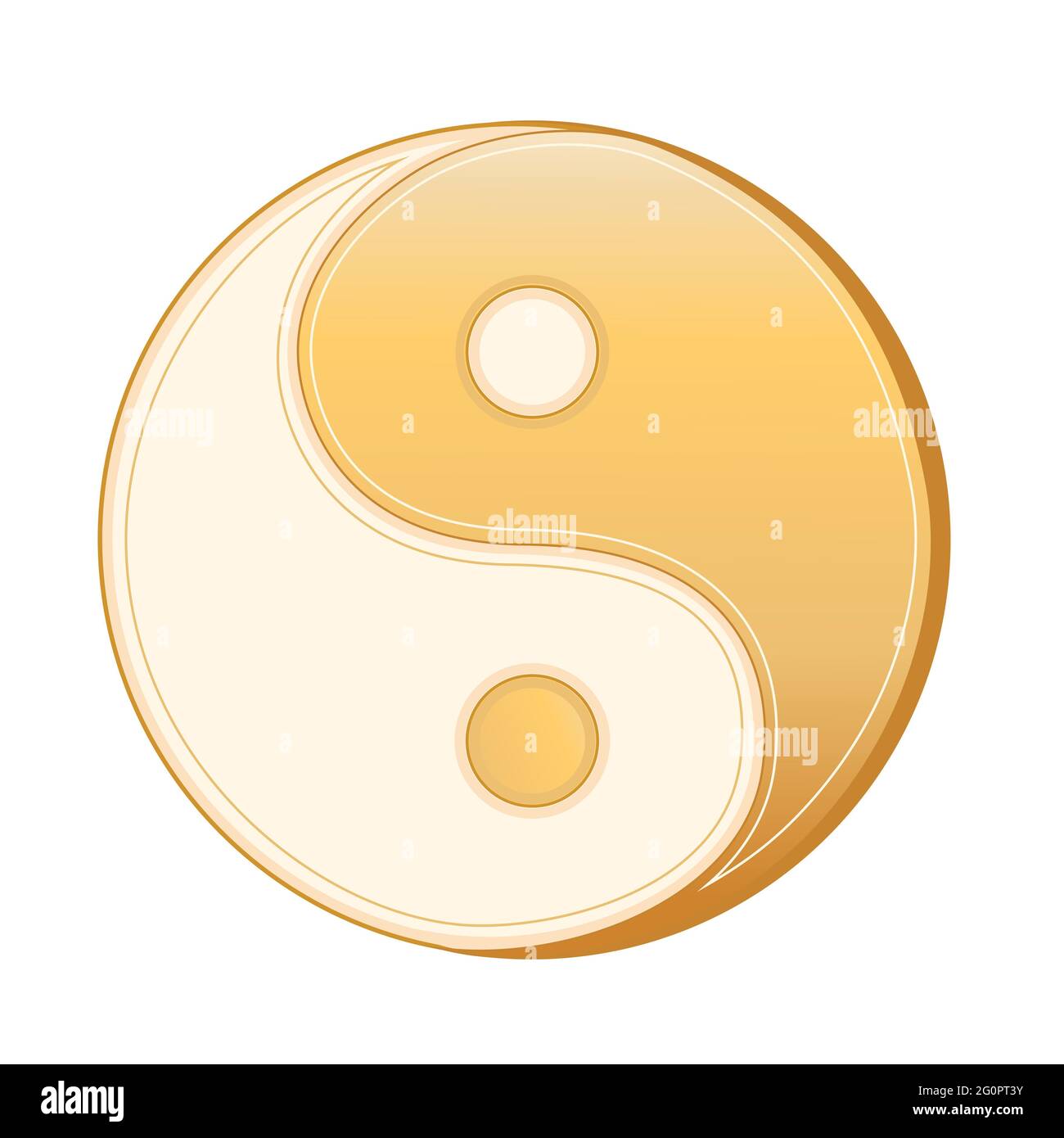 Taijitu taoism symbol peace harmony hi-res stock photography and images ...