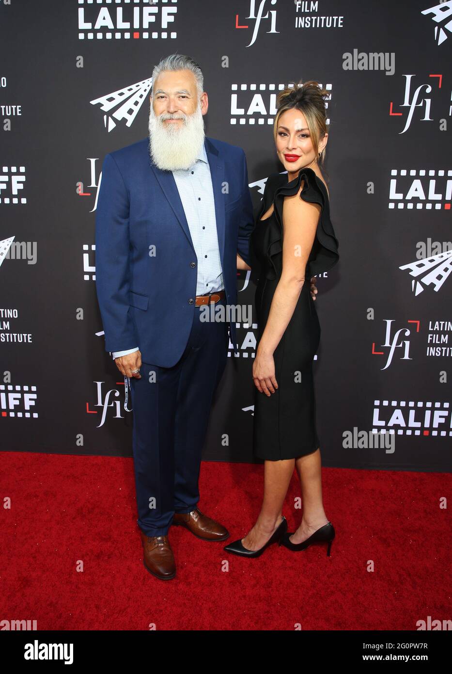 Hollywood, CA -June 2 - Christopher Acebo and Christina Urias, at 2021 ...