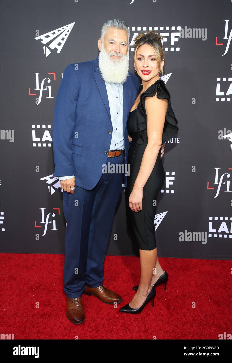 Hollywood, CA -June 2 - Christopher Acebo and Christina Urias, at 2021 ...