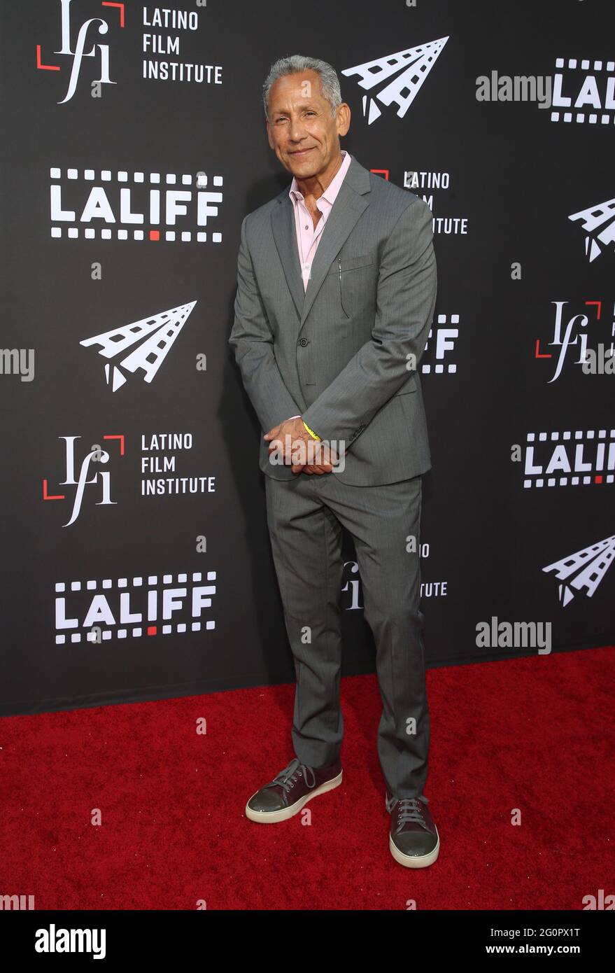 Hollywood, CA -June 2 - Angelo Pagan, at 2021 Los Angeles Latino ...