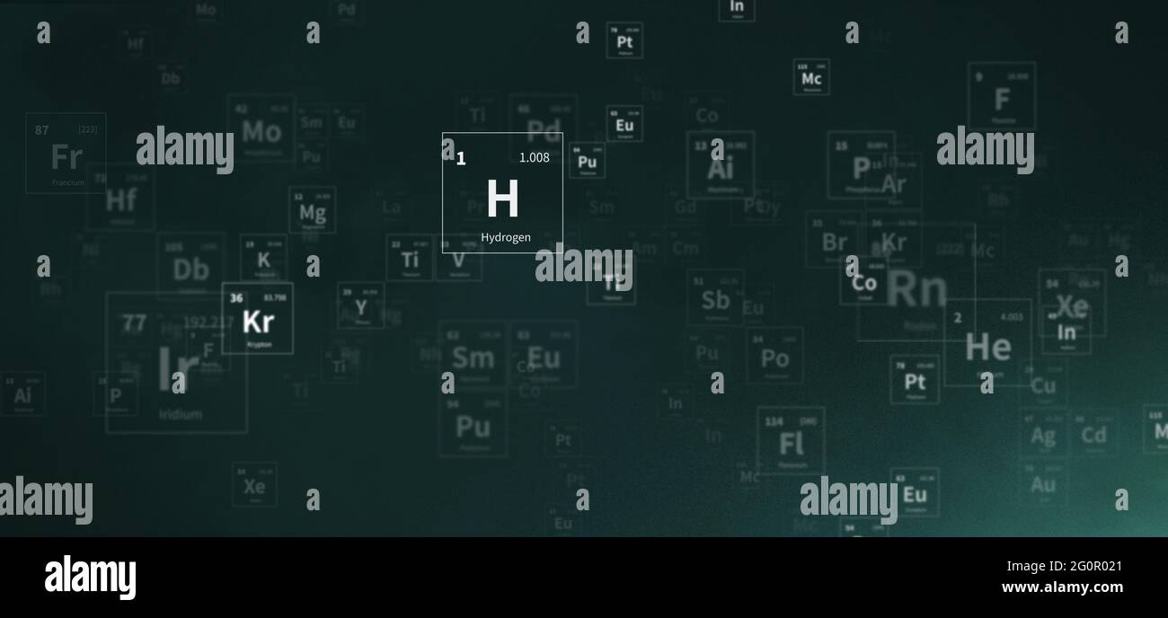 Periodic table elements science background hi-res stock photography and ...