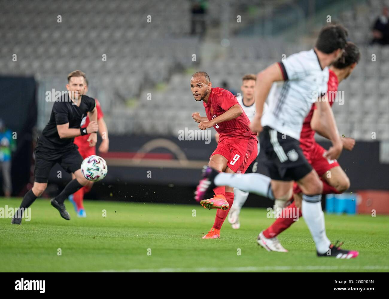 Tivoli Stadium, Innsbruck, Austria. 2nd June, 2021. Denmark's Martin ...