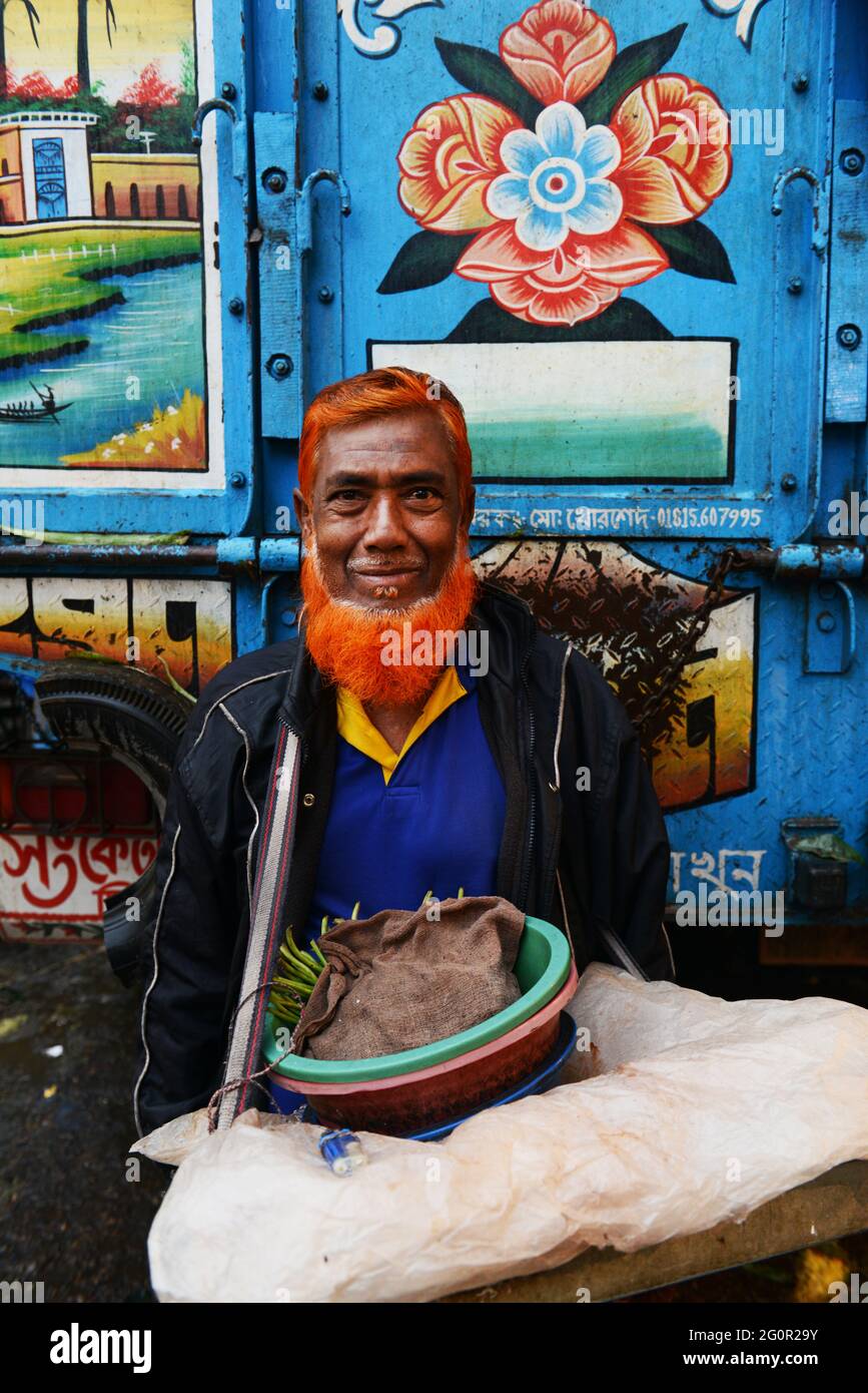 Portrait of a Bangladeshi man taken in Dhaka, Bangladesh Stock Photo ...