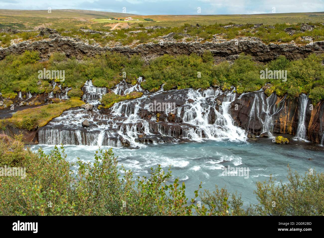 Foss waterfall iceland hi-res stock photography and images - Alamy